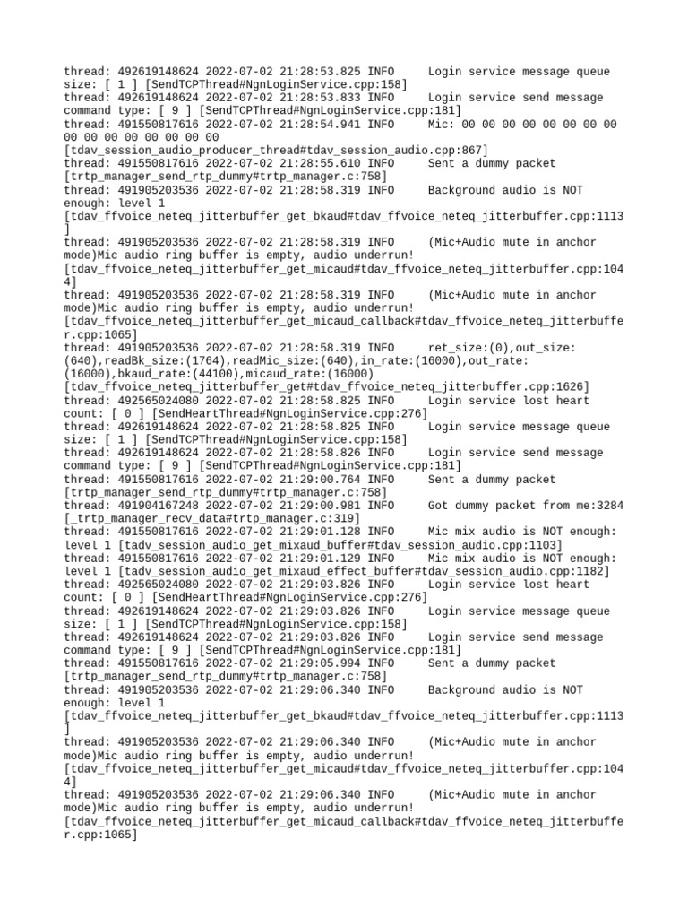 Ffrtc Log Bak Pdf Queue Abstract Data Type Computer Data 0855