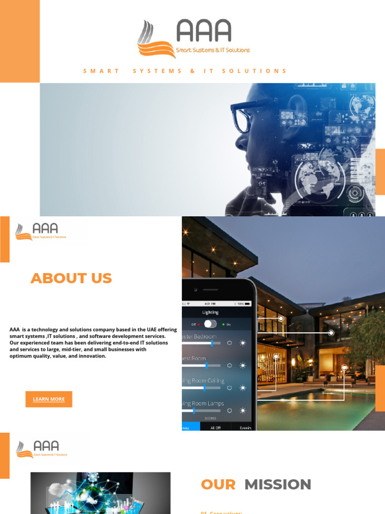 Aaa Smart System & It Solution | PDF | Telephone | Home Automation