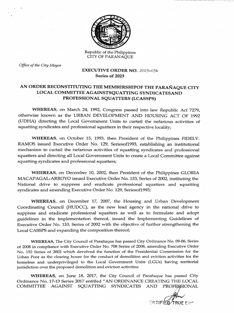 1ISF Indicator-1.2 ExistenceLCASSPS Paranaque | PDF