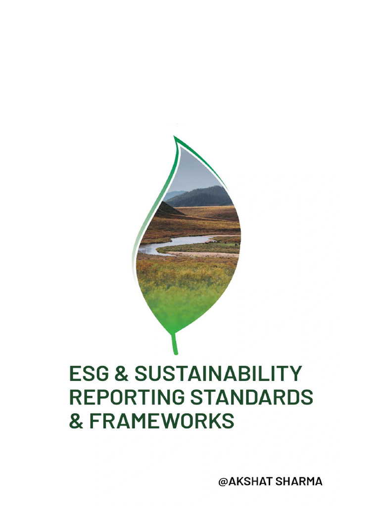 ESG Sustainability Reporting Standards Frameworks 1712089204 | PDF