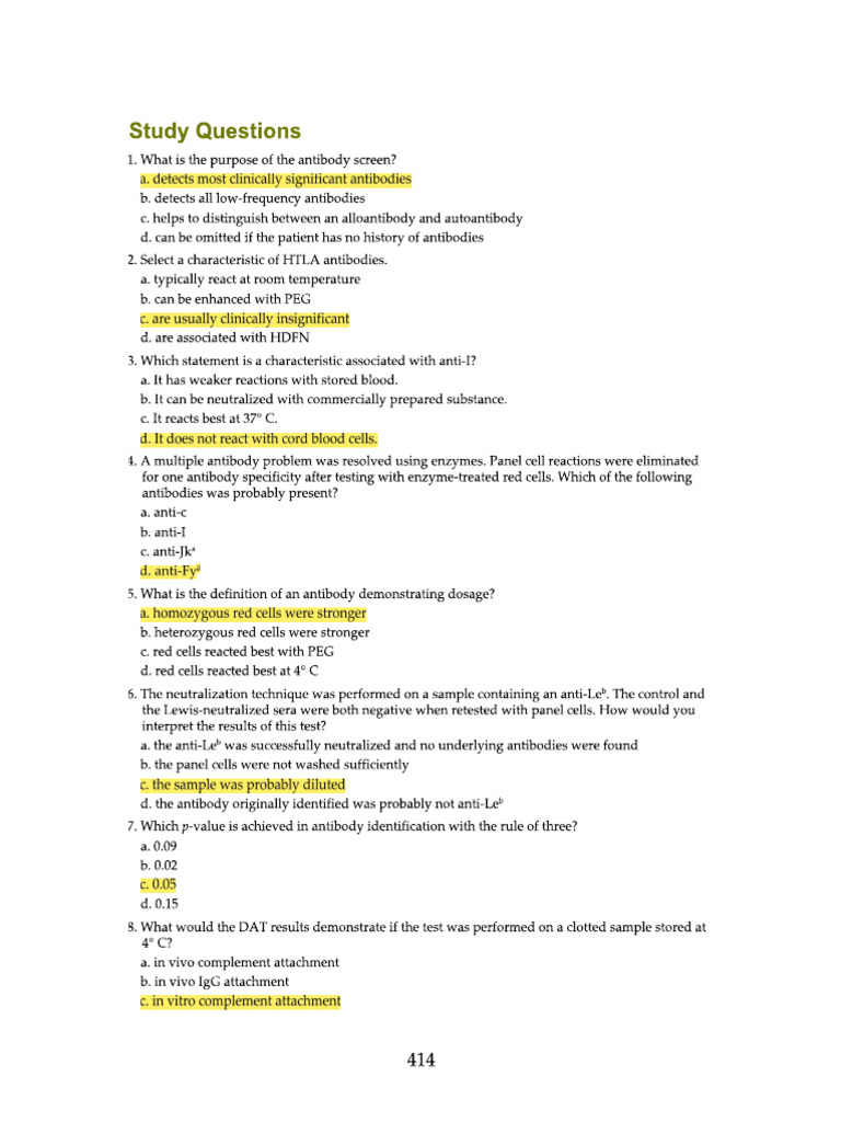 FINALS 3 - Antibody Screening and Identification | PDF