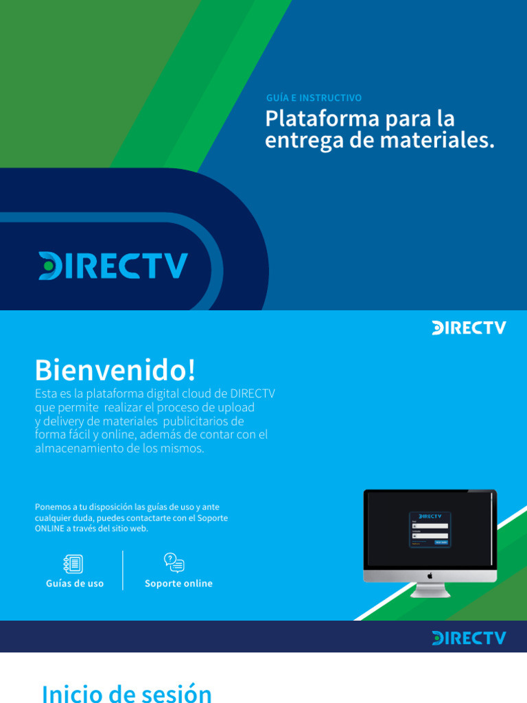 Guía Instructivo de Uso - Directv Delivery 2023 | PDF