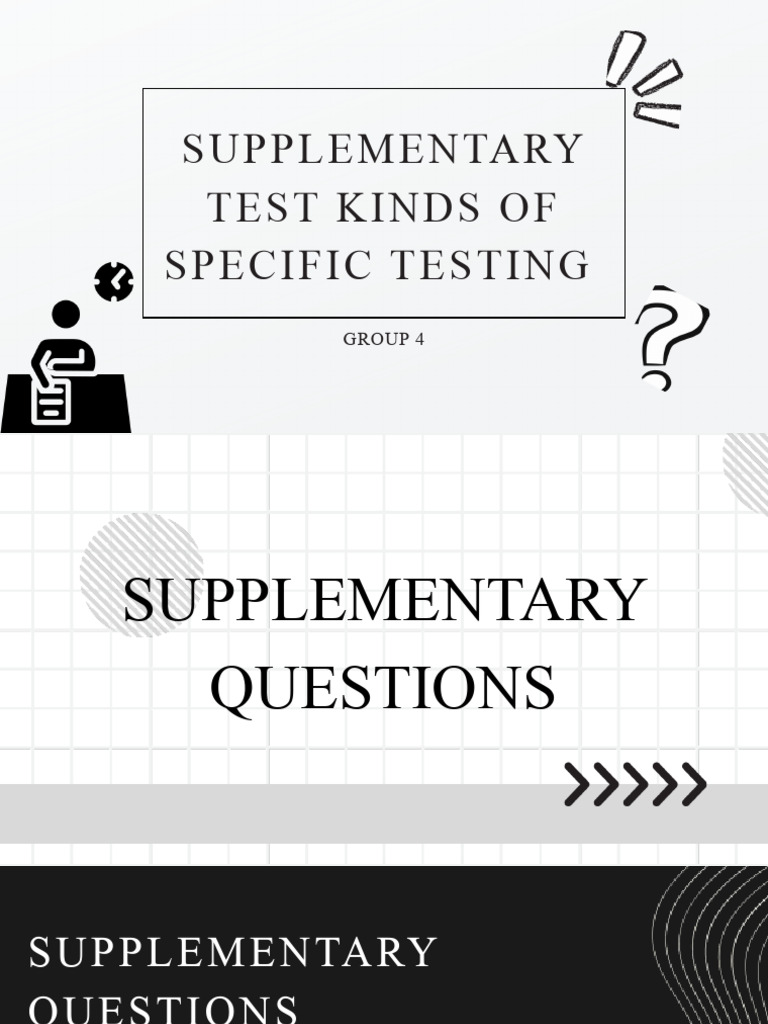 Supplementary Test | Download Free PDF | Polygraph