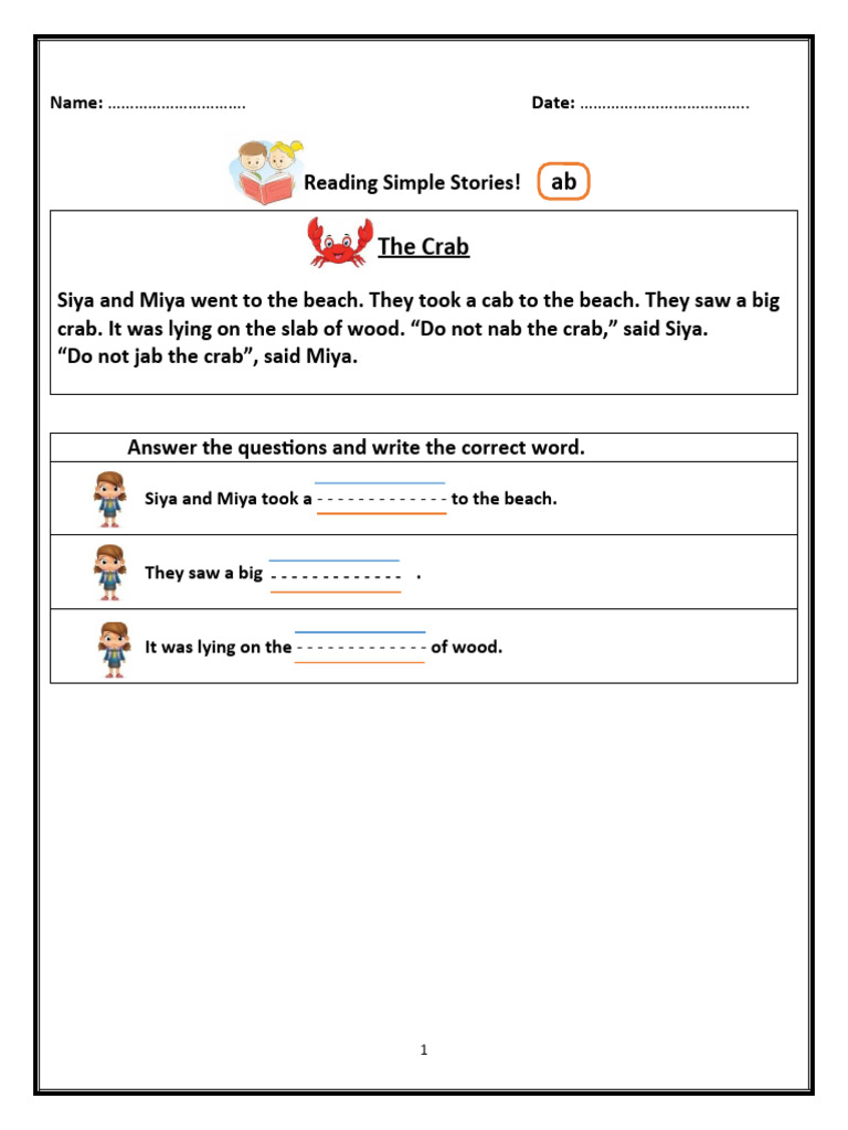 Reading and Writing Booklet | PDF