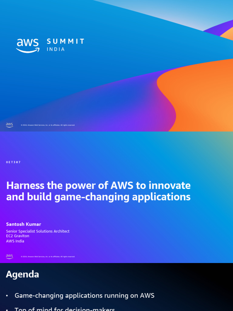 Harness The Power of AWS To Build Game-Changing Applications | Download Free PDF | Amazon Web ...