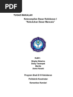 Kel 3 - Makalah Pemenuhan Kebutuhan Dasar Manusia | PDF | Karier & Perkembangan | Pengembangan Diri