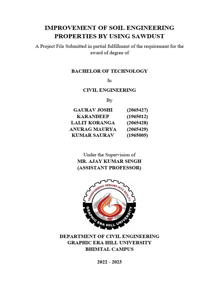 Project File | PDF | Materials