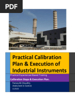 Control Valve Calibration Procedures | PDF | Calibration | Electronics