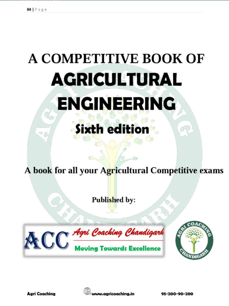 Agricultural Engineering | PDF