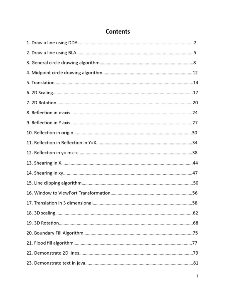 Cg Lab Pdf Software Engineering Computer Science 