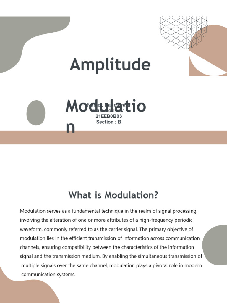 A3.21eeb0b03_NageswaraRao | PDF | Modulation | Broadcast Engineering