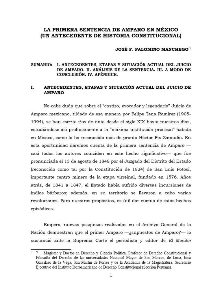 Esquema del Amparo en Guatemala | PDF | México | Constitución