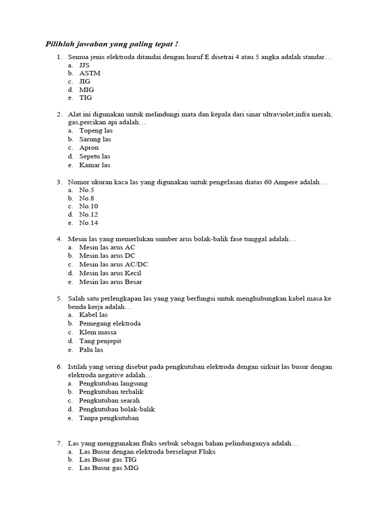 Latihan Soal MPP | PDF
