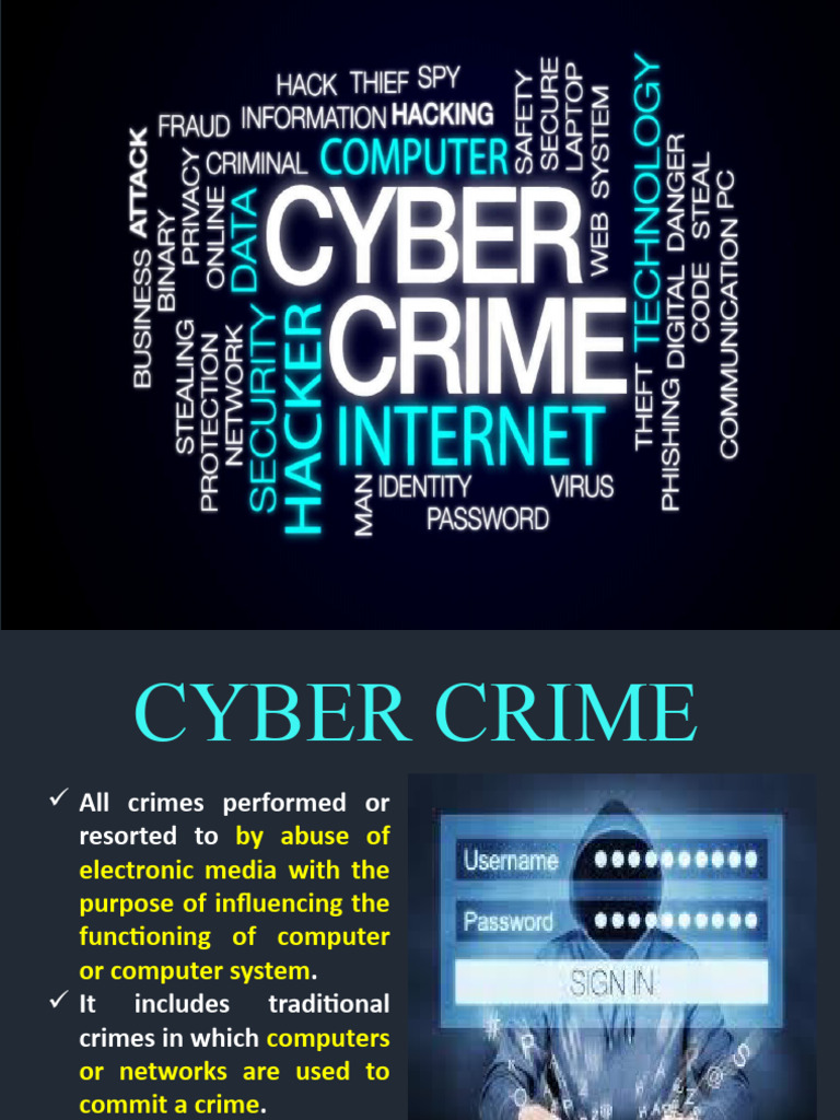 Understanding Cyber Crime and Laws | PDF | Cybercrime | Malware