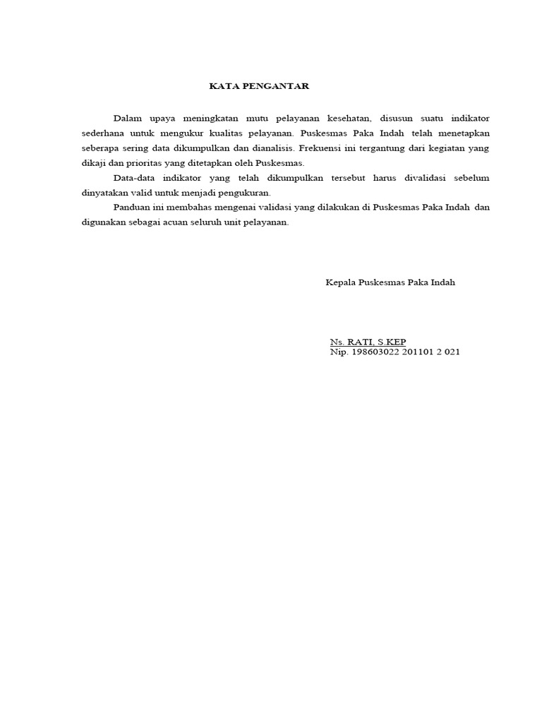 Panduan Validasi Data | PDF