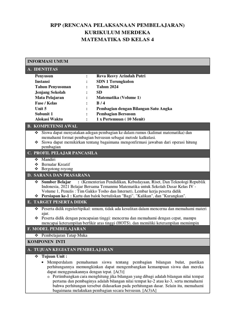 RPP PKP | PDF | Karier & Perkembangan | Metode & Bahan Ajar