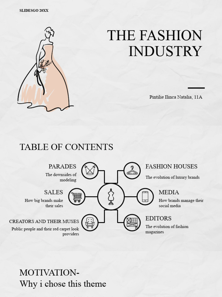 Paris Fashion Show Infographics by Slidesgo | PDF | Fashion