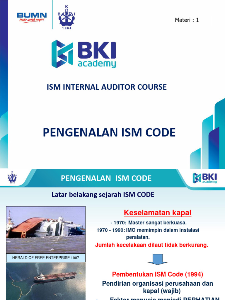 Mat. 1 Pengenalan Ism Code | PDF | Bisnis | Teknologi & Rekayasa