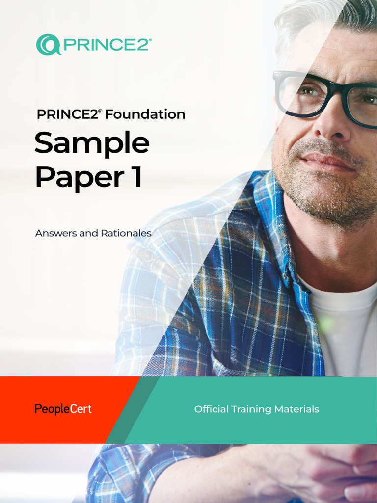 PRINCE2 Foundation Sample Paper1 Answers and Rationales Digital | PDF ...