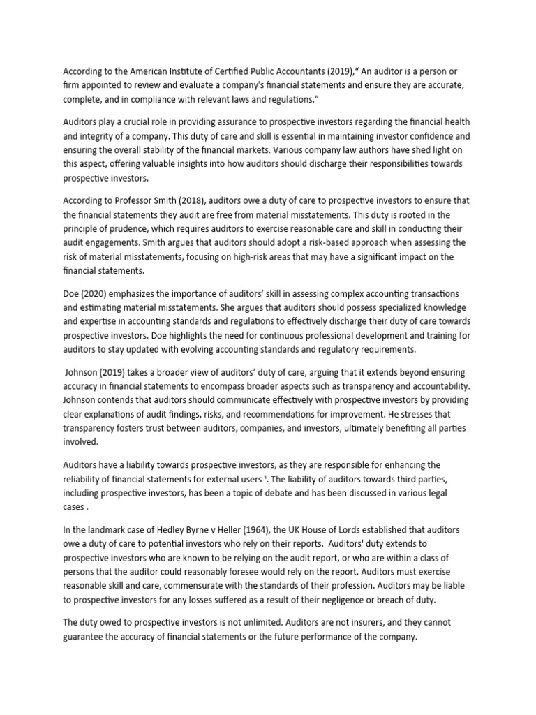 Mai Moyo Prac 2 Company Law | PDF | Audit | Financial Statement