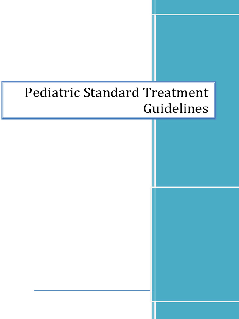 HC Pediatric Guidelines | PDF | Microbiology | Causes Of Death