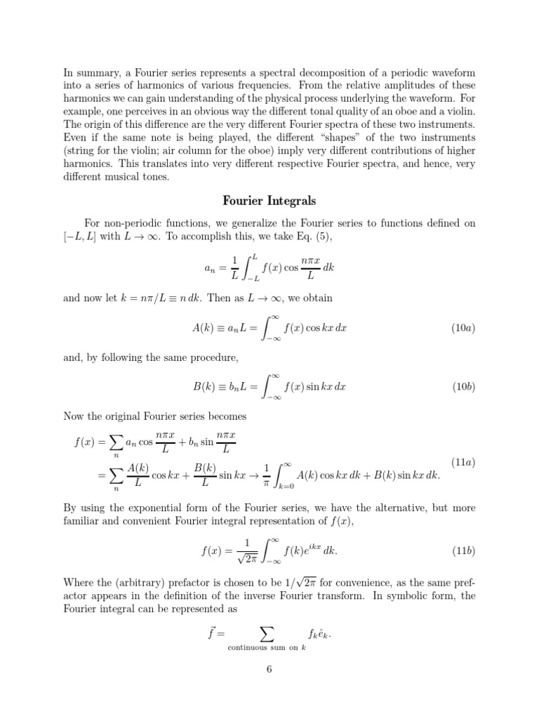 fourier 03 | PDF | Fourier Transform | Harmonic