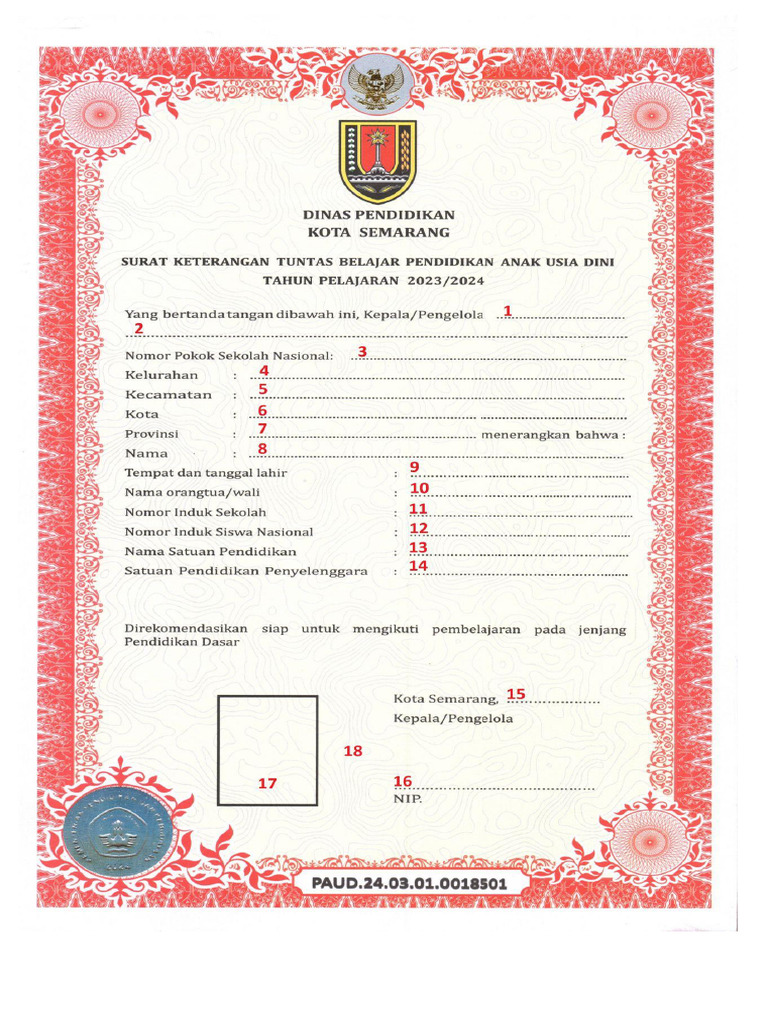 2024 SKTB Paud | PDF