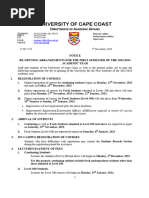 UCC Academic Affairs Academic Calendar 2024 - 2025 (General) - 0 | PDF ...