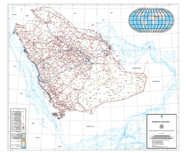 Ksa Map 1 | PDF