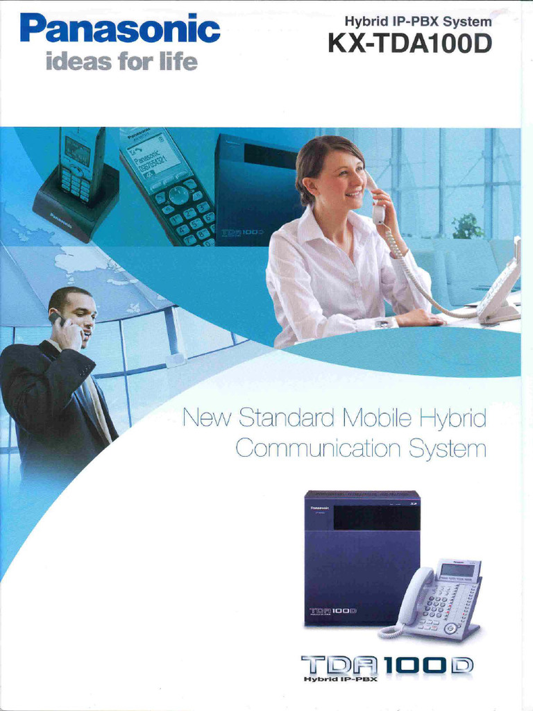 Panasonic KX-TDA100D | PDF