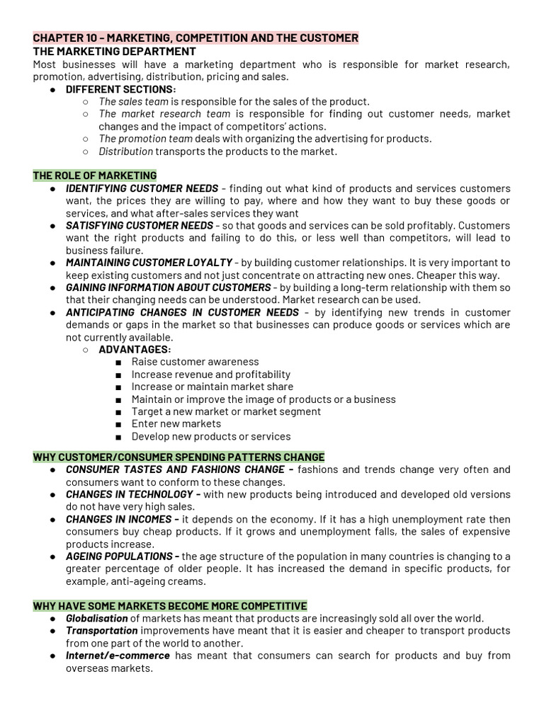 Business Section 3 Chapters 10 - 17 | PDF | Marketing | Advertising