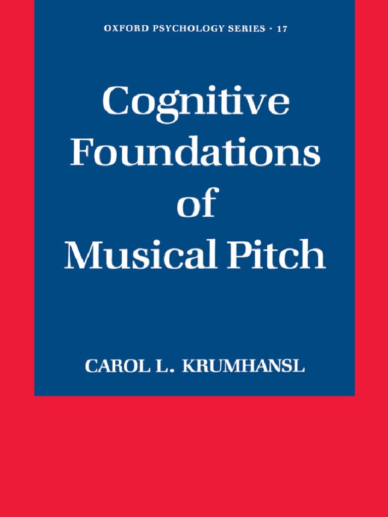 Cognitive Foundations of Musical Pitch | Harmony | Pitch (Music)