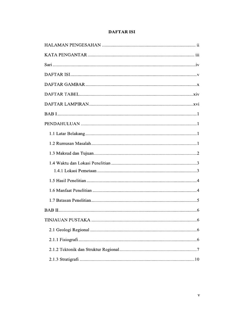 Daftar Isi | PDF