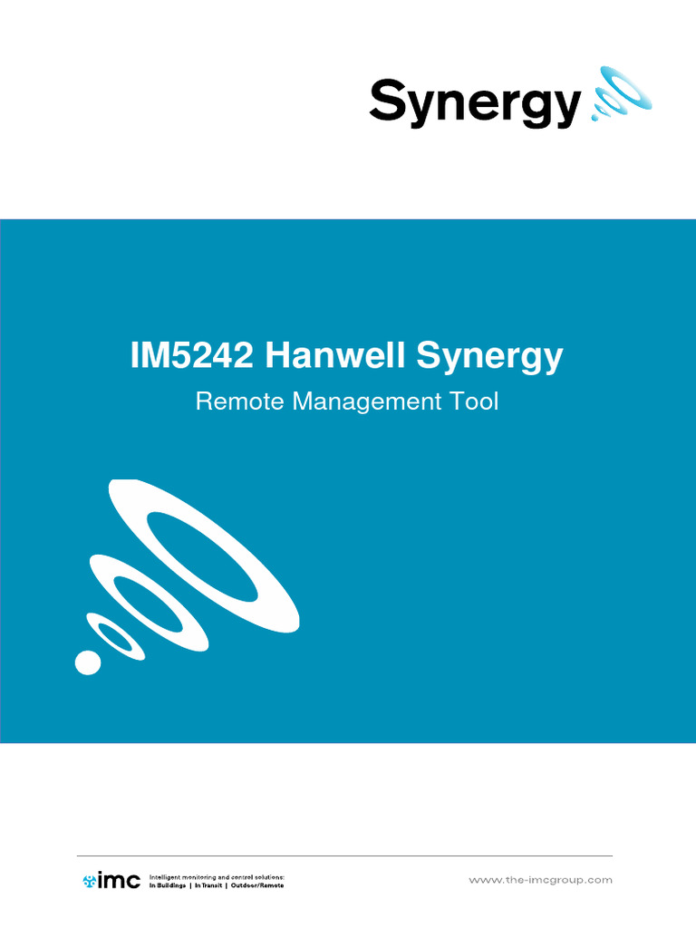 IM5242-1 Synergy Remote Management Tool Manual | PDF | Windows Xp ...