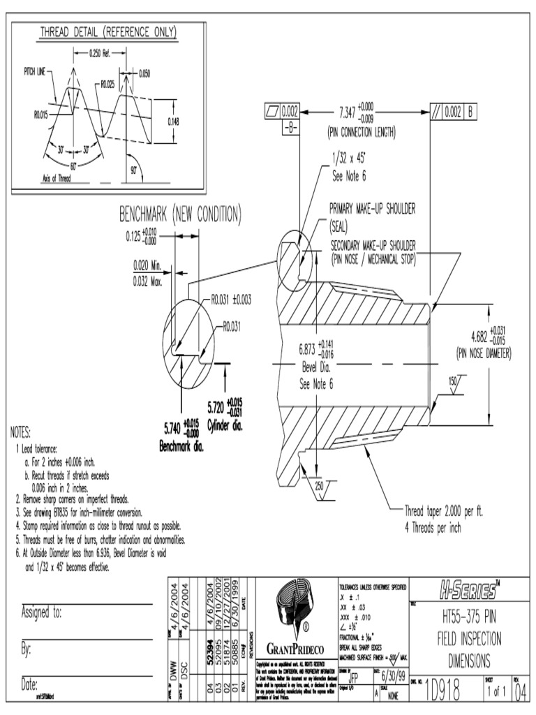HT55-375 PIN 1D918 Rev 4 2004 | PDF