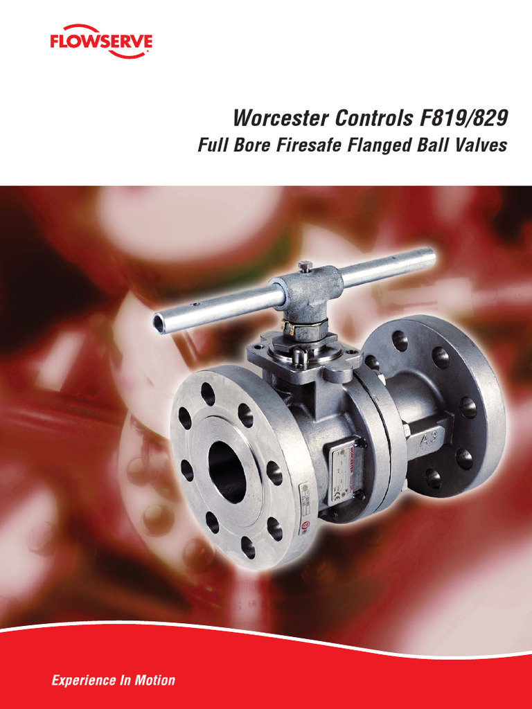 Worcester Controls F819/829 Ball Valves | PDF | Valve | Materials