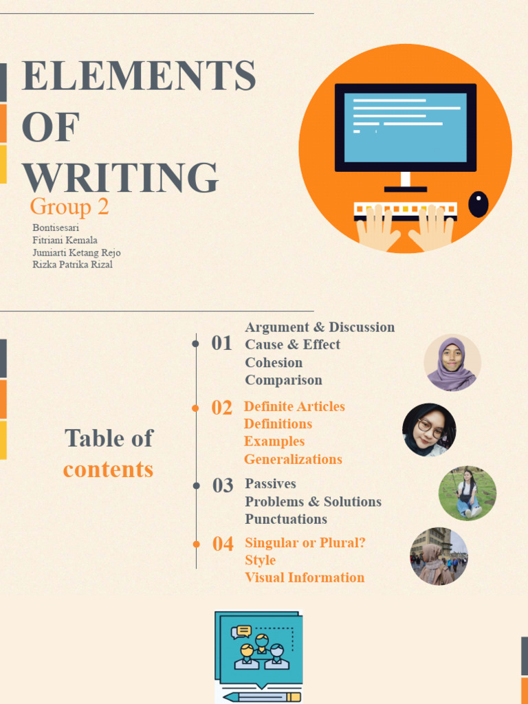 Group 2 - Elements of Writing-2 | PDF | Verb | Plural