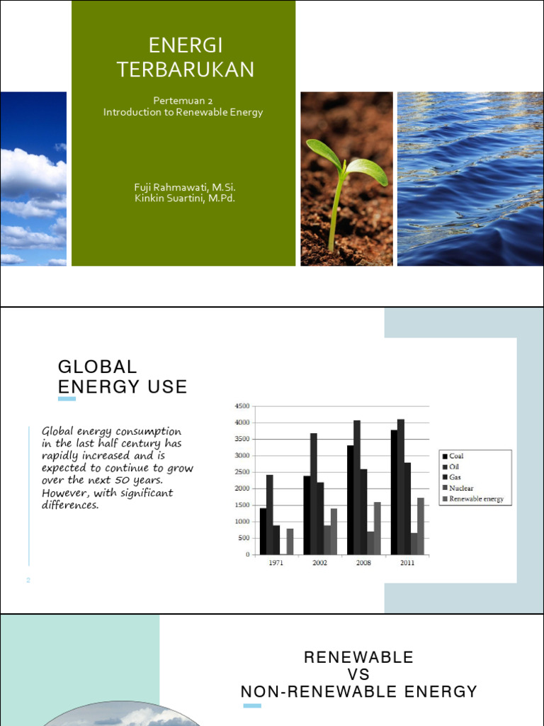 Pertemuan 2 - Introduction To Renewable Energy | PDF | Renewable Energy ...