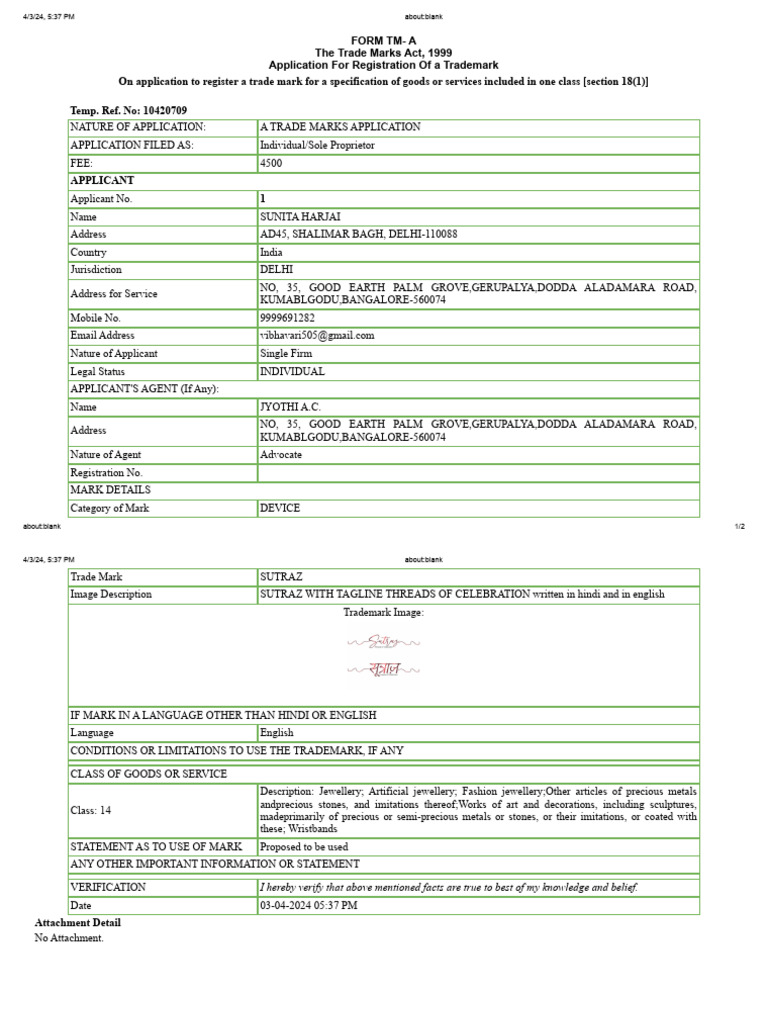 New Draft | PDF | Trademark | Intellectual Property Law