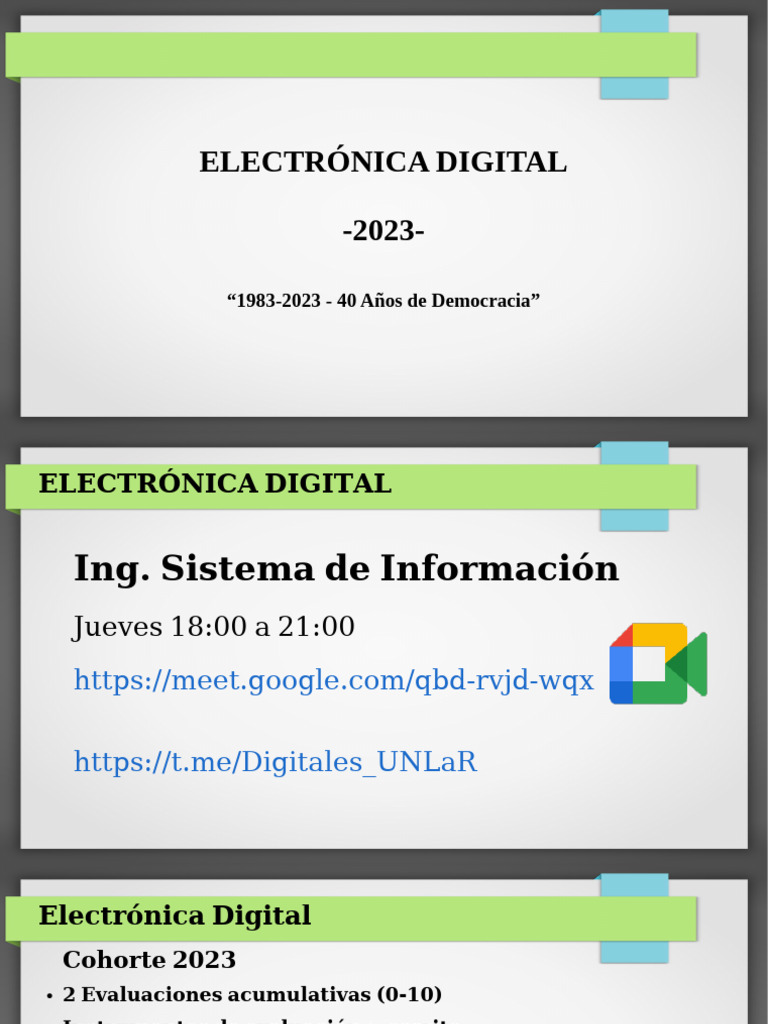 Clase05 | PDF | Electrónica | Energia electrica