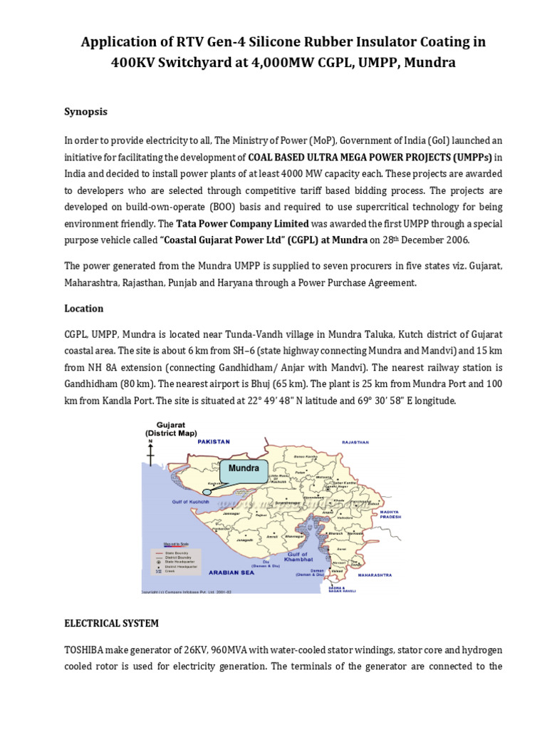 Application of RTV Gen 4 Silicone Rubber | PDF | Electrical Substation ...