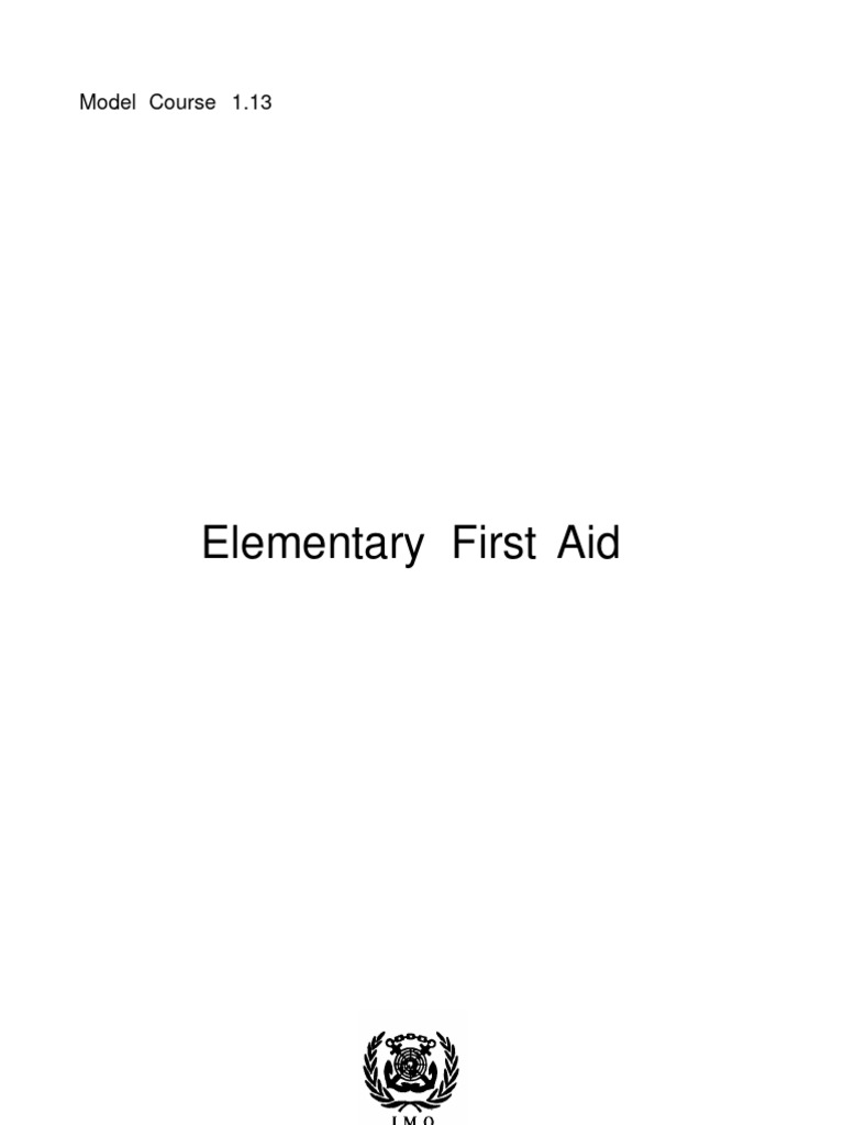 elementary first aid | PDF | Cardiopulmonary Resuscitation | First Aid