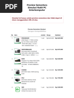 Simulasi Enterkomputer Toko Komputer, Rakit PC, Termurah & Terlengkap ...