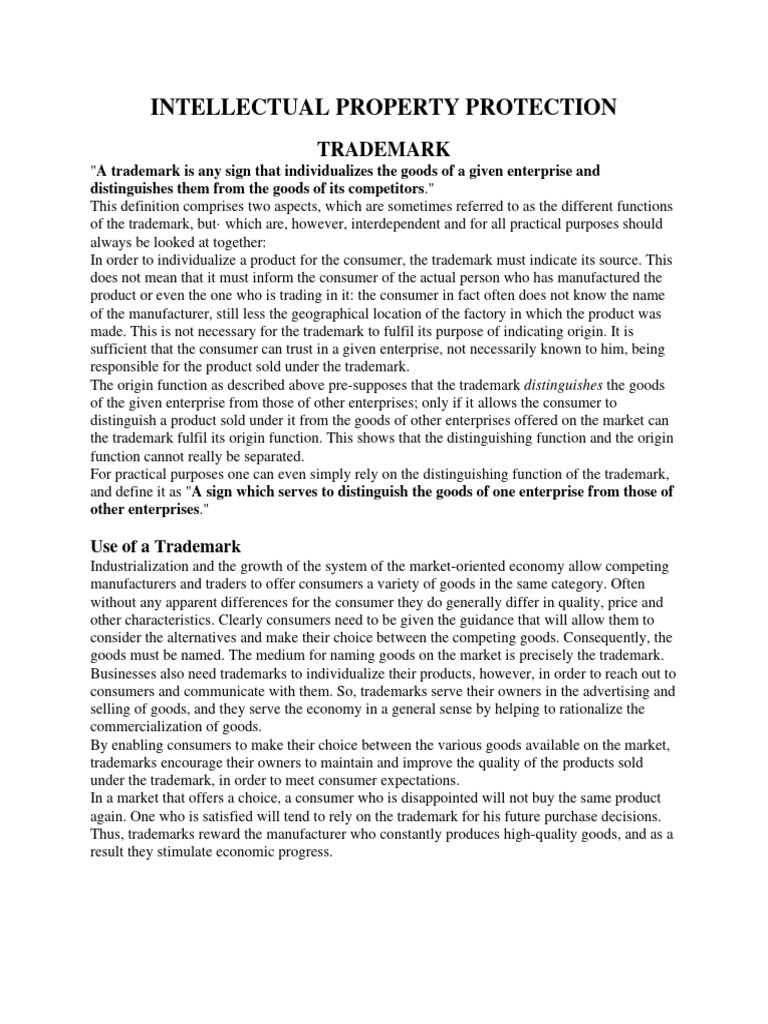 Intellectual Property Protection_081015 | PDF | Copyright | Trade Secret