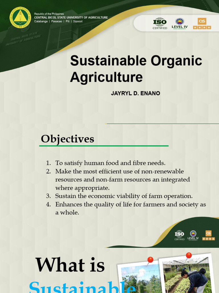 Sustainable Agriculture | Download Free PDF | Agriculture | Sustainable ...