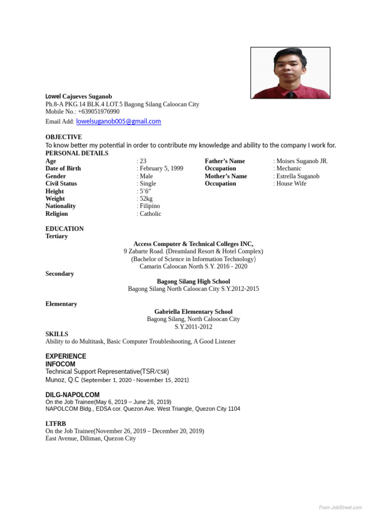 To Know Better My Potential in Order To Contribute My Knowledge and ...