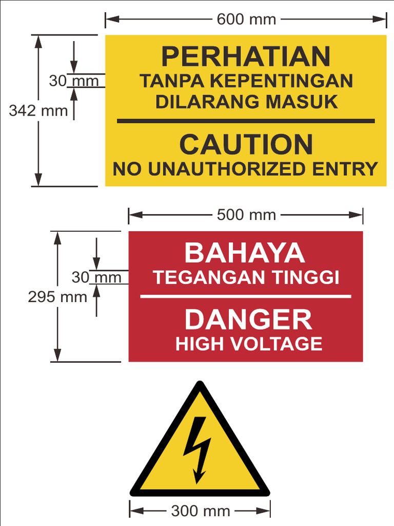 Substation Safety Sign | PDF