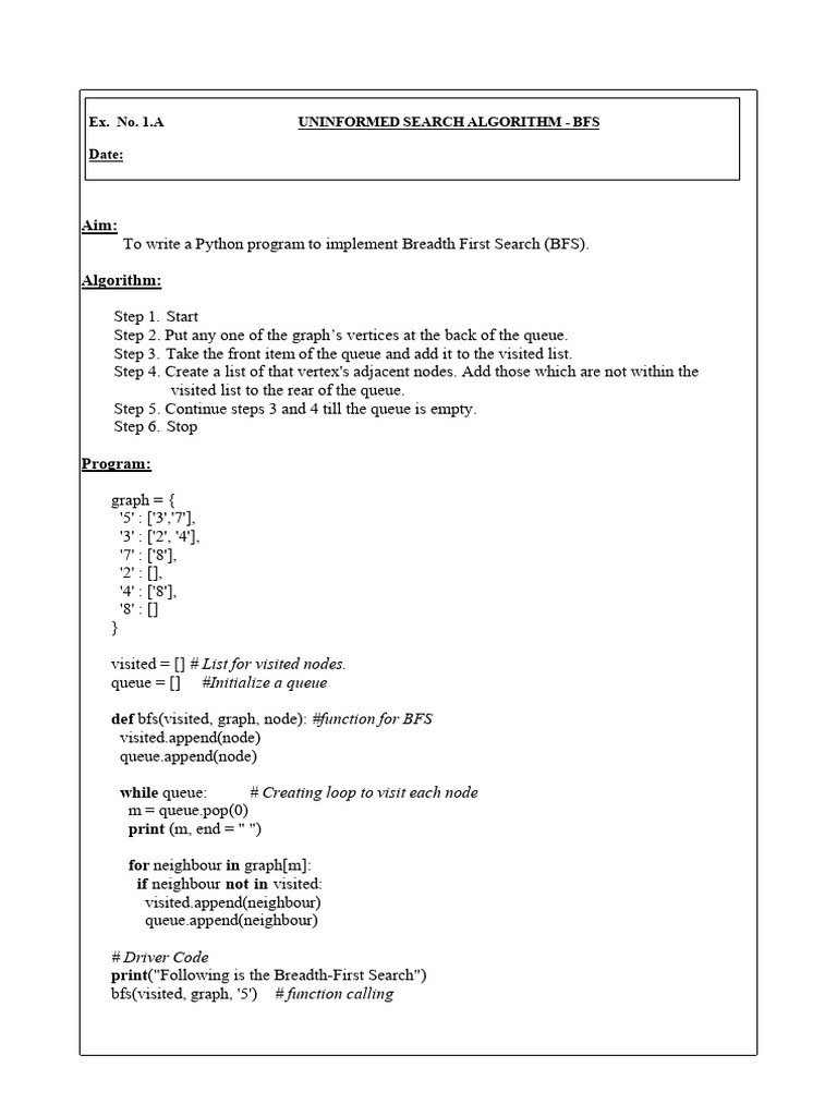 AI ML Manual | PDF | Applied Mathematics | Algorithms