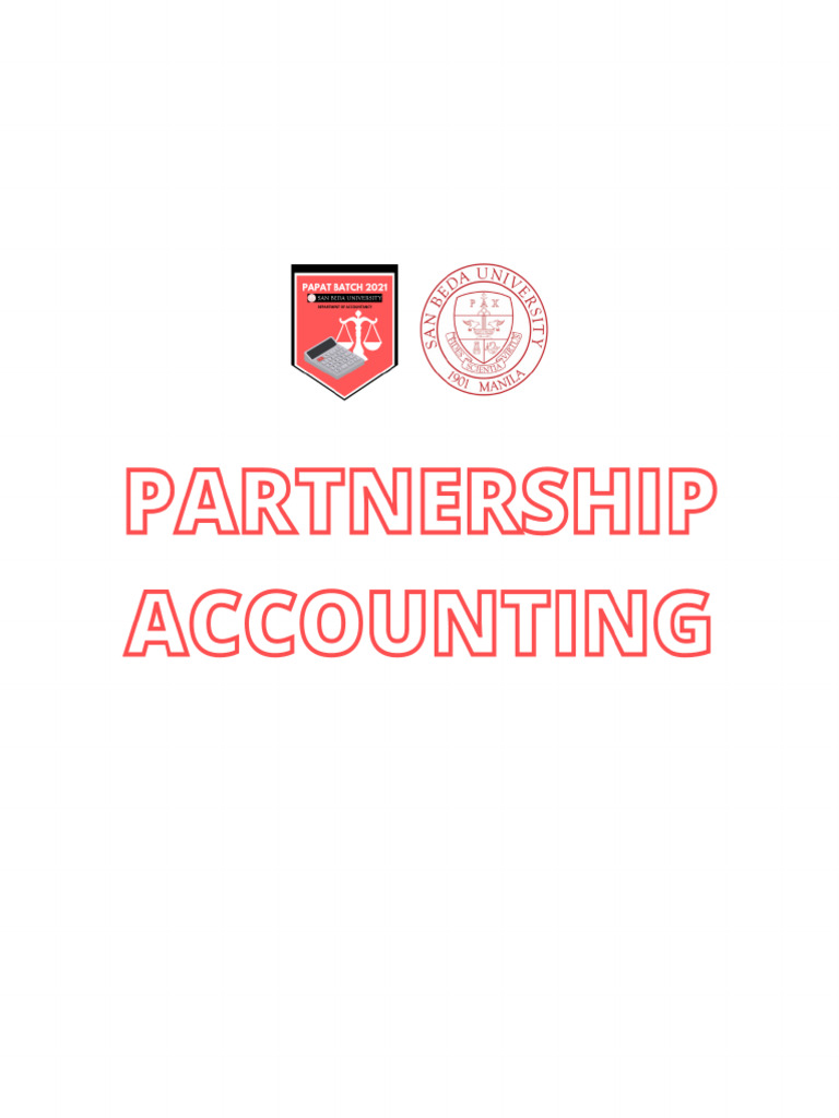 Batch 2024 Partnership Accounting | PDF | Partnership | Book Value