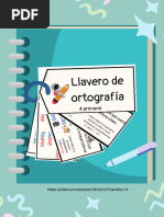 Llavero de Ortografía | PDF | Fonología | Comunicación humana